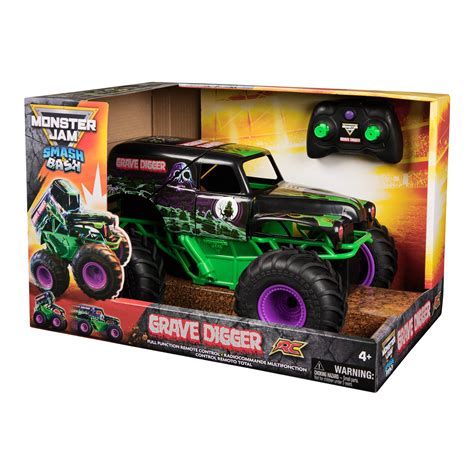 Monster Jam Rc Smash And Bash Grave Digger Toy Retailers Association