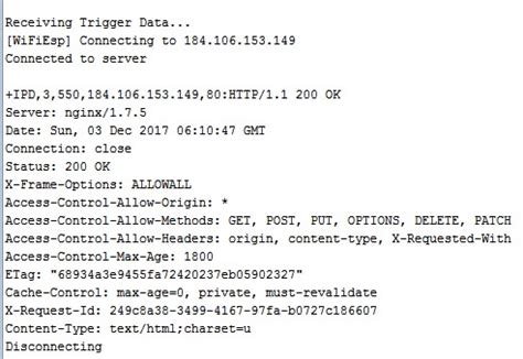 Receiving Incomplete Request Arduino Stack Exchange