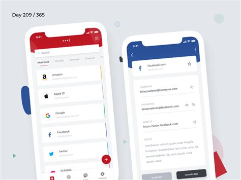 Lastpass Mobile App Redesign Concept Day 212365 Project365 By