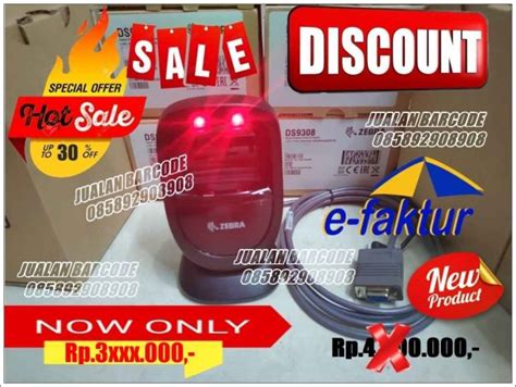 Promo Barcode Scanner Omni Motorola Zebra Symbol Ds9208 Ds 9208 1d Promo Diskon 3 Di Seller