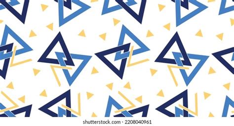 Seamless Abstract Triangles Pattern Vector Illustration Stock Vector Royalty Free