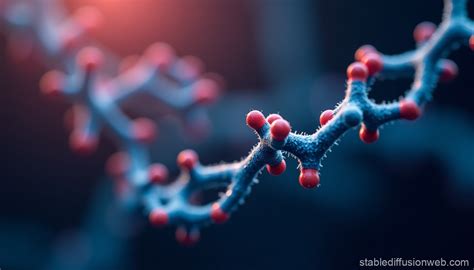 Chemical Wallpaper With Substance P Peptide Stable Diffusion Online