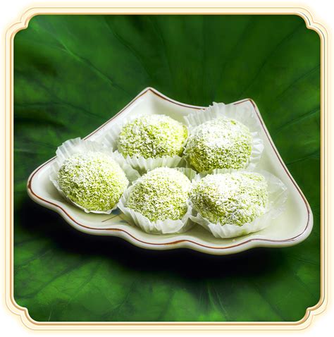 Bánh Mochi Cốm Thơm Mùi Cồm Ngọt Bùi Vị Đỗ Xanh
