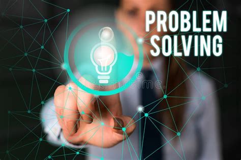 Word Writing Text Problem Solving Business Concept For Process Of Finding Solutions To