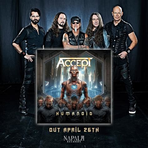 Noticias Accept Entrega Detalles De Su Próximo álbum Humanoid