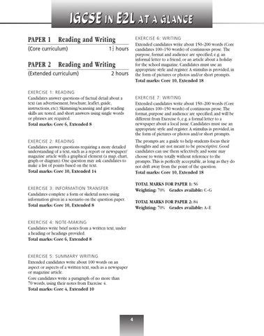 Practice Tests For IGCSE English As A Second Language Listening And