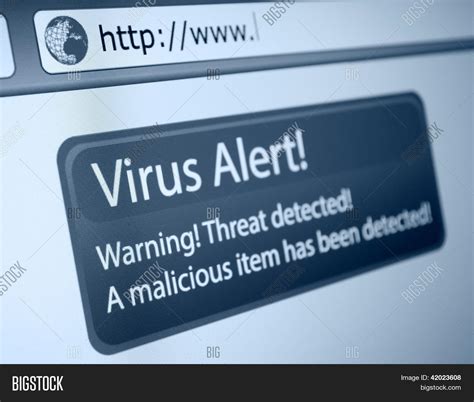 Virus Alert Image Photo Free Trial Bigstock
