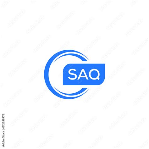Saq Letter Design For Logo And Icon Saq Typography For Technology