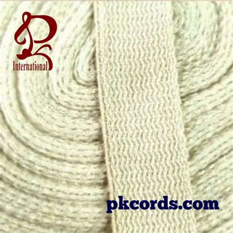 White Cotton Webbing At ₹ 2meter Bawana New Delhi Id 2853313159130