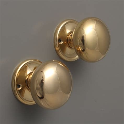 Antique Brass Door Knobs Etsy