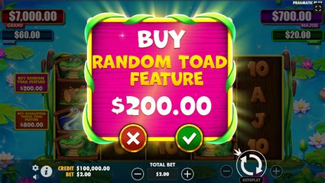 Tiny Toads Buy Feature