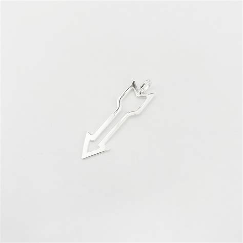 Pingente Seta Vazada La Plata Joias