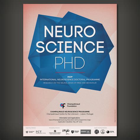 Champalimaud Neuroscience Phd Poster On Behance