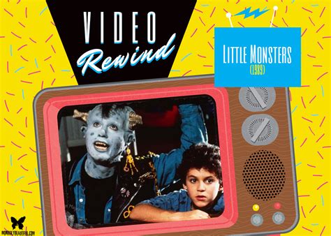Video Rewind Little Monsters 1989 Morbidly Beautiful