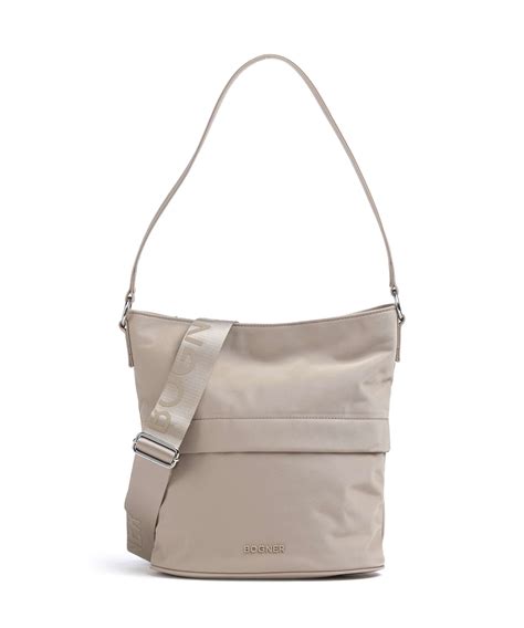 Bogner Maxon Heather Sac Fourre Tout Nylon Greige 4190002060 753 Wardow