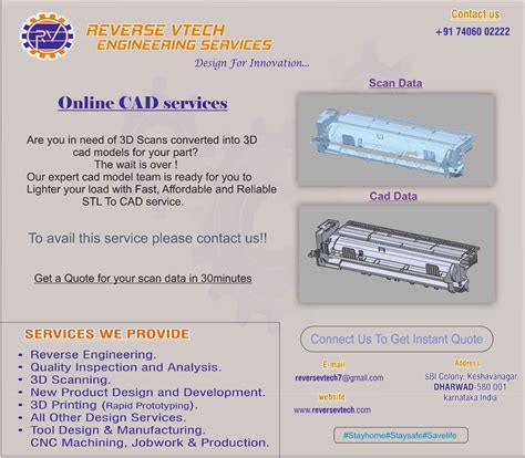 Reverse We Specialize In Reverse Engineering 3d Digitization Scan To Cad Conversion Stl To