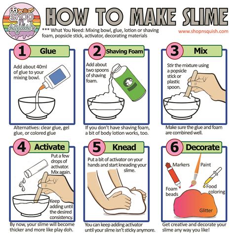 Make Slime With Contact Solution Make Slime With Contact Solution