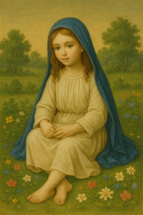 Pin By Hm In On NiÑa Maria In 2025 Mother Mary Images Adoration