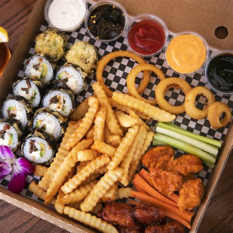 Menu The Munchie Box