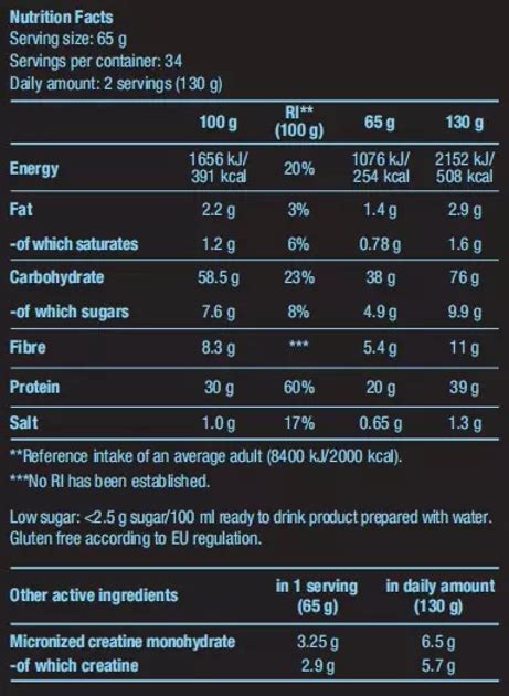 Купити Гейнер з Вуглеводами та Креатином Hyper Mass 2270 г 06774 01 в