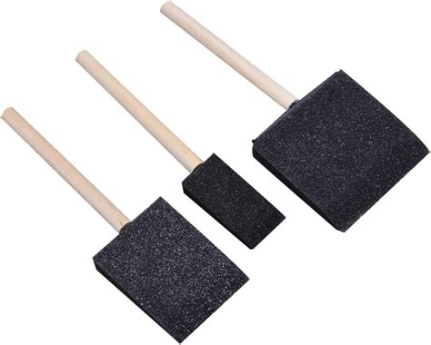 Suits for Kids 4 Sets(3 Pcs/set Paintbrushes Paint Brush for Mini Foam Roller Paint Foam Sponge ...