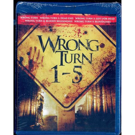 Wrong Turn 1 5 Collection Blu Ray Hobbies And Toys Music And Media