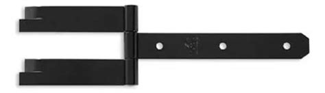 Dobradiça P Portão De Chumbar 8 Polegadas Preta Parcelamento Sem Juros