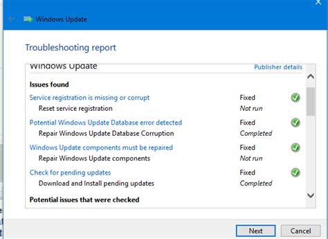 Windows Update Troubleshooter Doesnt Solve Issues Solved Windows