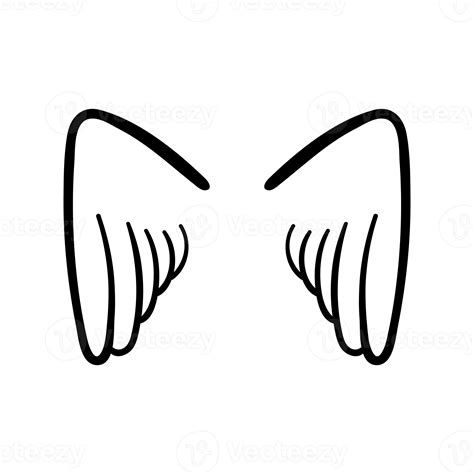 Angel Wings In Heaven Hawk Feather Wing Pattern 22420019 Png