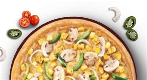 Veg Deluxe Veggie Pizza Dominos Pizza India