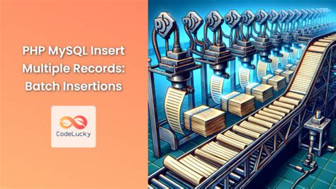 Php Mysql Insert Data Adding Records To Tables Codelucky