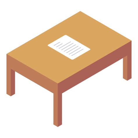 Table Generic Isometric Icon