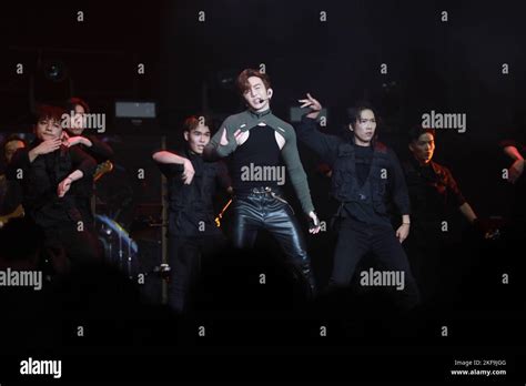 Hong Kong Singer Dancer And Actor Anson Lo Held A Live Concert In Hong