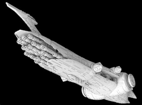 Subjugator Class Heavy Cruiser Mel Miniatures The Resin Engine