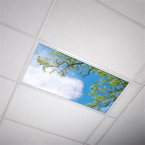 Fluorescent Light Cover For Classroom Ceiling Lights Premium Backlit