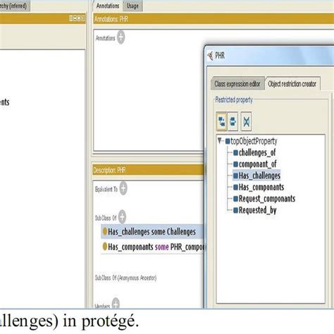 Restriction On Data Property Age In Protégé Download Scientific Diagram