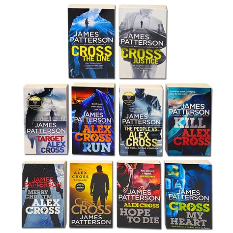 James Patterson Alex Cross Series 10 Books Collection Set Fea James