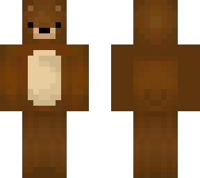 Brown Bear Minecraft Skin