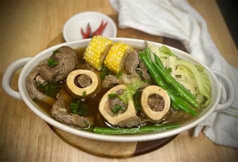 I Just Finished Making This Filipino Beef Soup Called Bulalo For Dinner