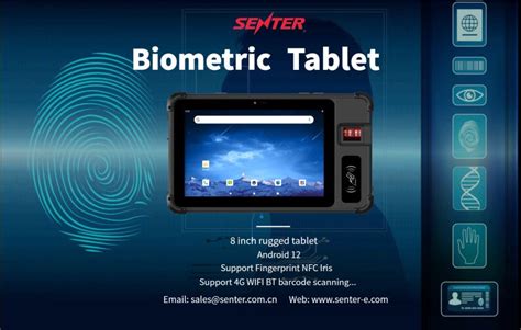 Senter Iot On Linkedin Biometric Tablet Iris Nfc Bordercontrol