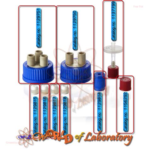 Jual Duran Gl45 Screw Connection Cap System With 2 Or 3 Port And Accessories Varian B Jakarta