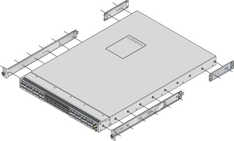 7280r3 Series Rack Mounting The Switch Arista