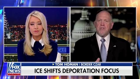 Tom Homan On Holding Raids At Certain Work Sites We Are Prioritizing Sites With Forced Labor