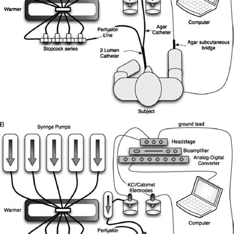 Schematic Of The Nasal Potential Difference Apparatus Nonperfusion Download Scientific Diagram
