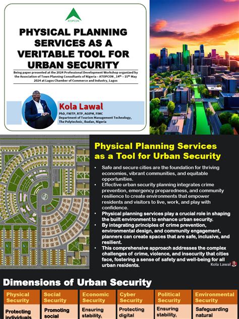 Urban Security With Physical Planning Pdf Closed Circuit Television