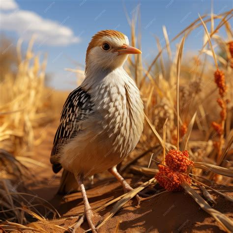 Premium Ai Image Corn Crake Bird