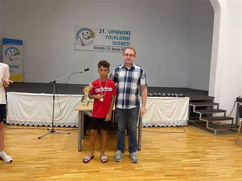 Šah Sjajni Križevački šahisti Luka Lovreković Pobijedio Davor Ivanek Treći Prigorski Hr