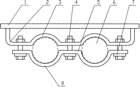 Marine Double Row Pipe Hanger Eureka Patsnap