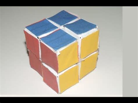 How To Make A Working Rubiks Cube Out Of Paper Rubiks Cube Cube