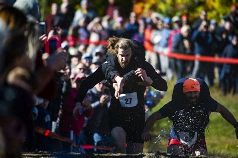 Wife Carrying Talk About Spicing Up Your Relationship